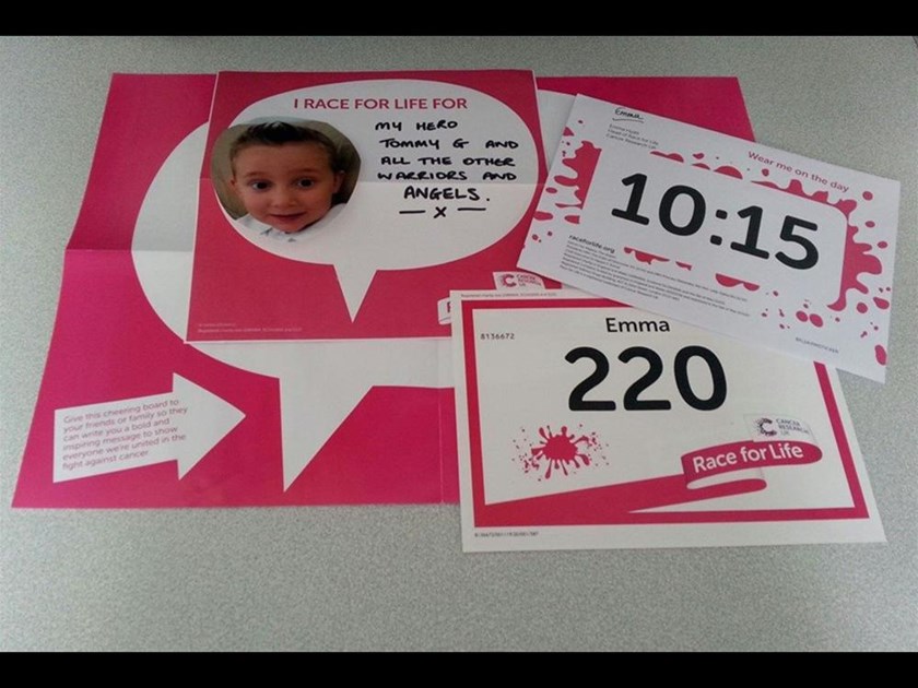 Emma Griffiths Is Fundraising For Cancer Research Uk