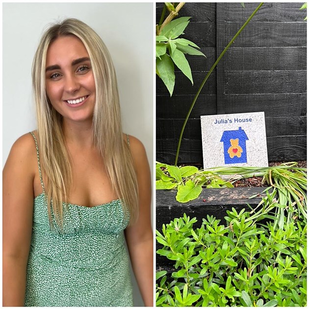 Eden Ball is fundraising for Julia's House