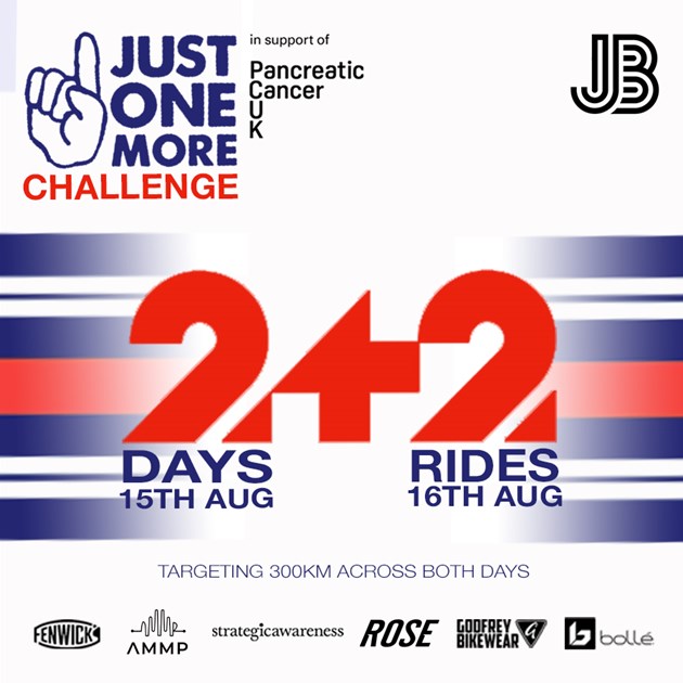 John Brame is fundraising for Pancreatic Cancer UK