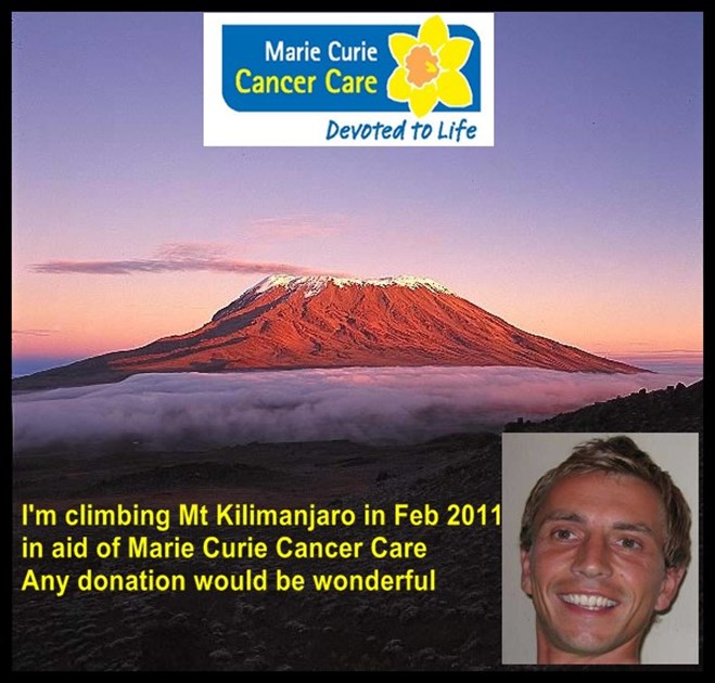 Tim Summers is fundraising for Marie Curie