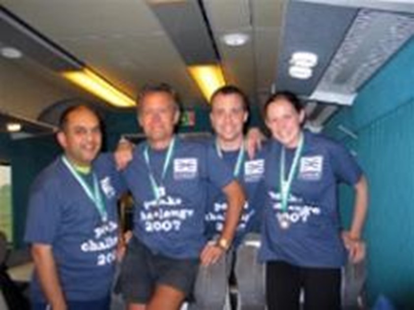 Peter Hawes is fundraising for Railway Children