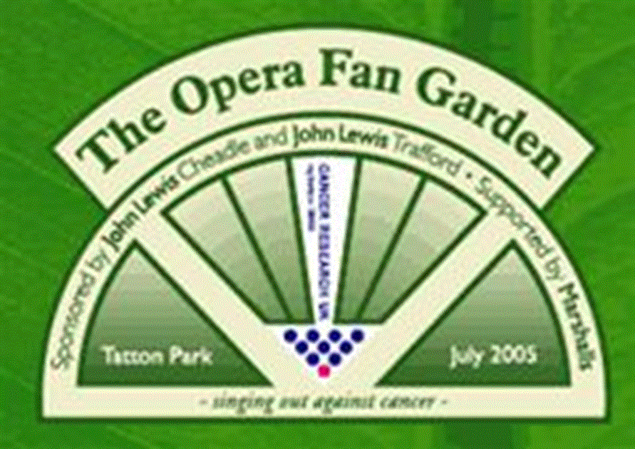 Opera Fan Garden is fundraising for Cancer Research UK